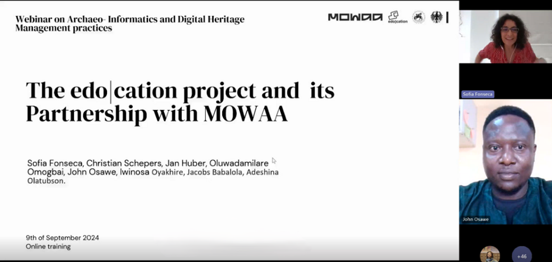 The MOWAA & DAI Webinar Series on Archaeo-Informatics and Digitization ...
