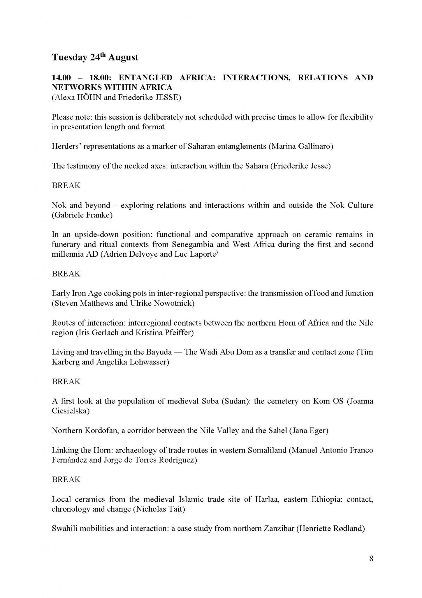 ‚Entangled Africa‘ Research Symposium bei der virtuellen SAfA 2021 – Entangled Africa