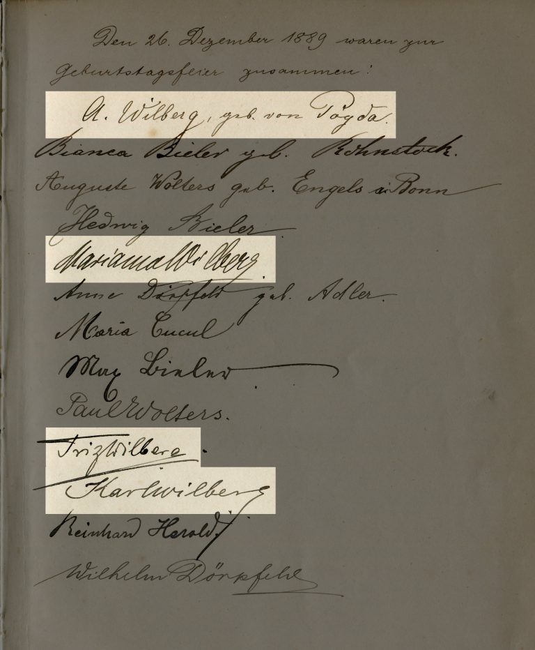 Wilhelm Wilberg (1872–1956) and his family – People at the DAI Athens